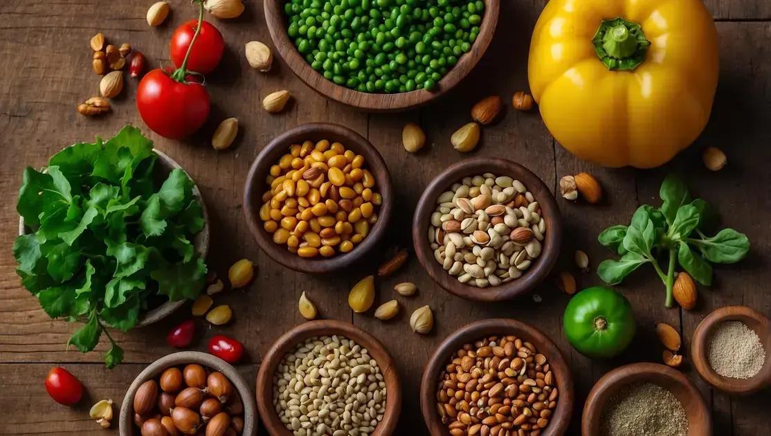 8 Nutrientes Essenciais para Quem Segue uma Dieta Vegetariana
